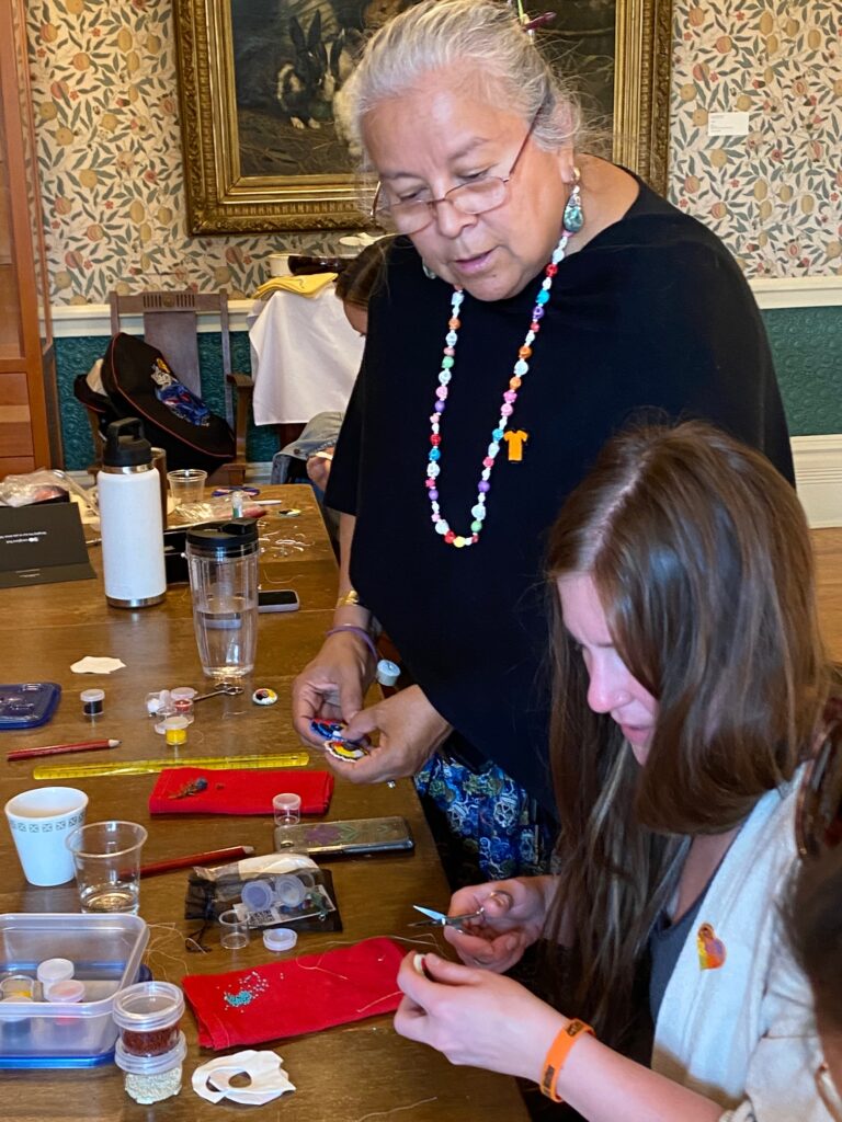 THE TRANSFORMATION OF A BEAD: REFLECTIONS FROM CONNIE PAUL'S BEADING ...